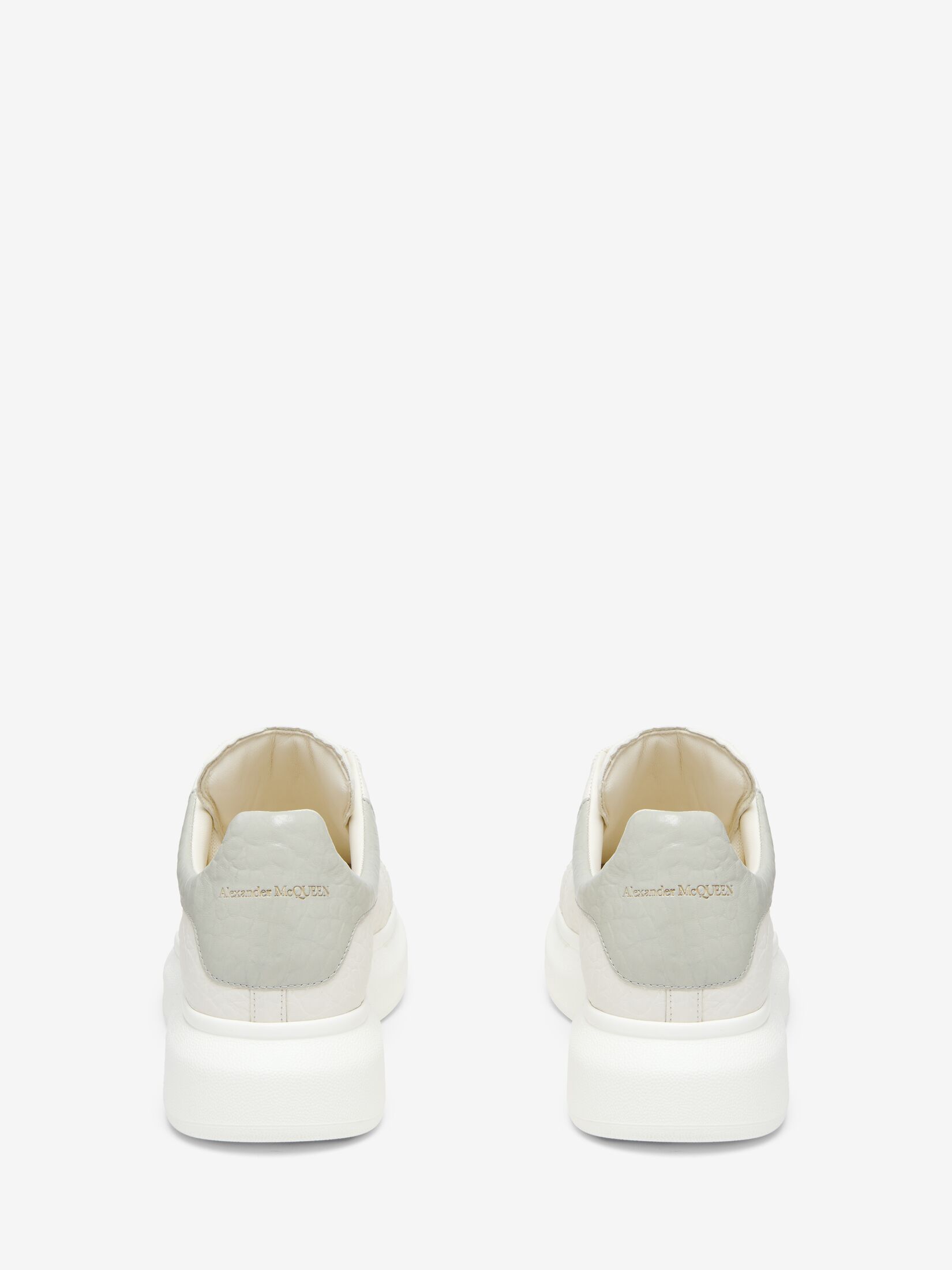 Men's Oversized Sneaker in White | Alexander McQueen US