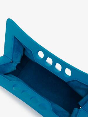 The Peak Bag Mini Lapis Blue | Alexander McQueen