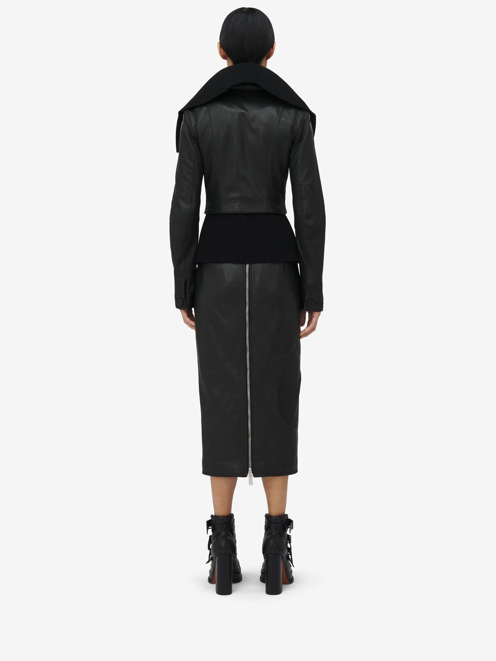 Women's Designer Leather | Jackets & Coats | Alexander McQueen US
