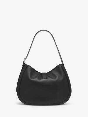 Women's T-Bar Shoulder Bag in Black | Alexander McQueen US