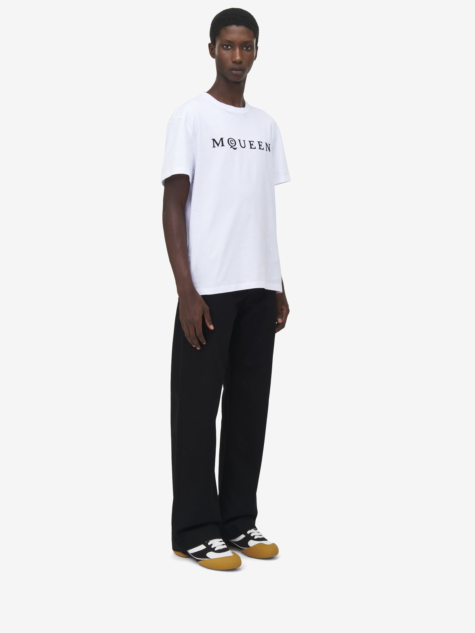 Men's McQueen-T-Shirt in White | Alexander McQueen US